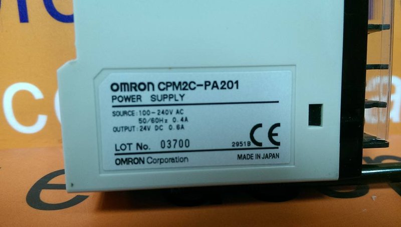 OMRON POWER SUPPLY CPM2C-PA201 - 裕益科技自動化設備可程式編碼器PLC分散式控制系統DCS